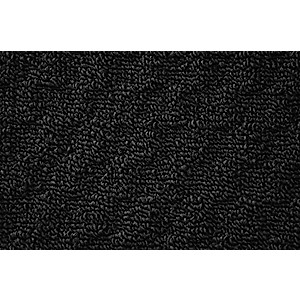 Garland Rug Town Square Rug, 2-Feet by 5-Feet, Black
