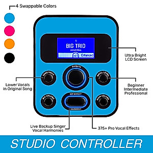 Singtrix Portable Karaoke Machine On Shark Tank, Kids & Adults, All-In-One Karaoke System, 350+Voice Effects & Autotuning, PA Speaker, Party Bundle, Karaoke Microphone, Use Free YouTube Karaoke Songs