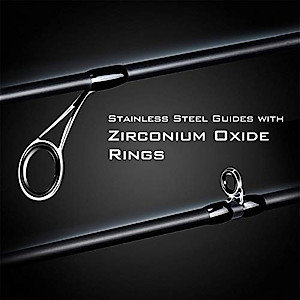 KastKing Crixus Fishing Rod and Reel Combo, Baitcasting, 7ft, Med Heavy, Left Handed, 2pcs