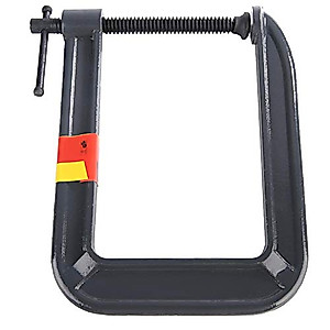 C-Clamp, Heavy Duty Deep Throat U-Clamp Woodworking Carpentry Device for Clamping(100,185mm)