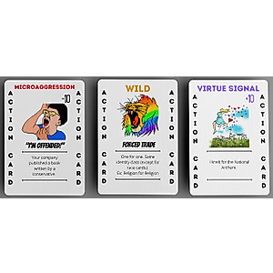 Wokelandia Card Game - Best Political Game. Family Game for Teens and Adults. Hilarious, satirical Game That Teaches The New Rules to Live by. Fun for The Whole Family, but not for Snowflakes.