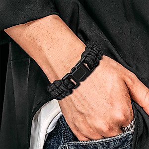 Paracord Bracelet - Paracord Bracelets for Men Military Bracelet Survival Bracelets for Men Tactical Bracelet for Men Paracord Survival Bracelet - Mens Paracord Bracelets Military Bracelets for Men