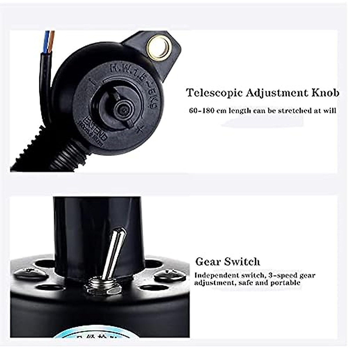 LINKANRUO Food Heat Lamp Food Warmer, Buffets Restaurants Kitchen Light Portable Food Warmer, Hanging Food Warmer Lamp, Retractable Barbecue Chandelier, for Restaurant Warmer Food Service Lamps