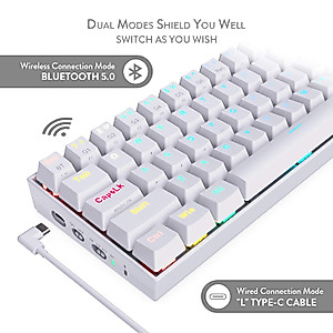 Redragon 60% Gaming Keyboard & A113 Hot-swap Mod Mechanical Switches (24pcs) Bundle
