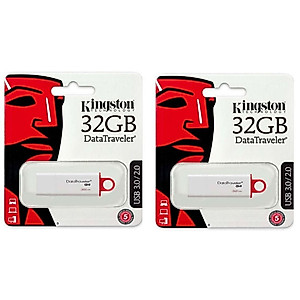 Kingston 32GB DataTraveler G4 DTIG4 USB 3.0 Flash Drive Wholesale lot of 2