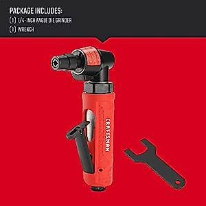 Craftsman CMXPTSG1006NB 1/4-inch Angle Die Grinder, Red
