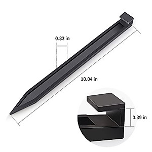 CAIGAIC Landscape Edging Stakes 30 Pack, 10 Inch Garden Landscape Anchoring Stakes for Terrace Board, Landscape Edging Coil, Grass Barrier, Bender Board, Garden Liner