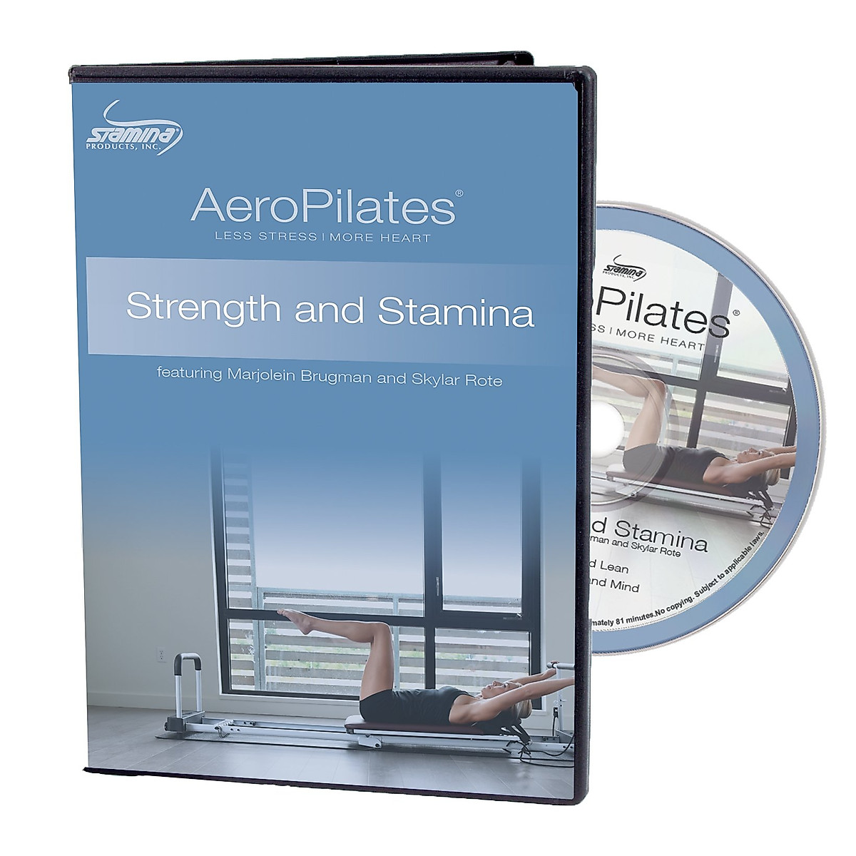 AeroPilates by Stamina Strength & Stamina Workout DVD (05-9133D)