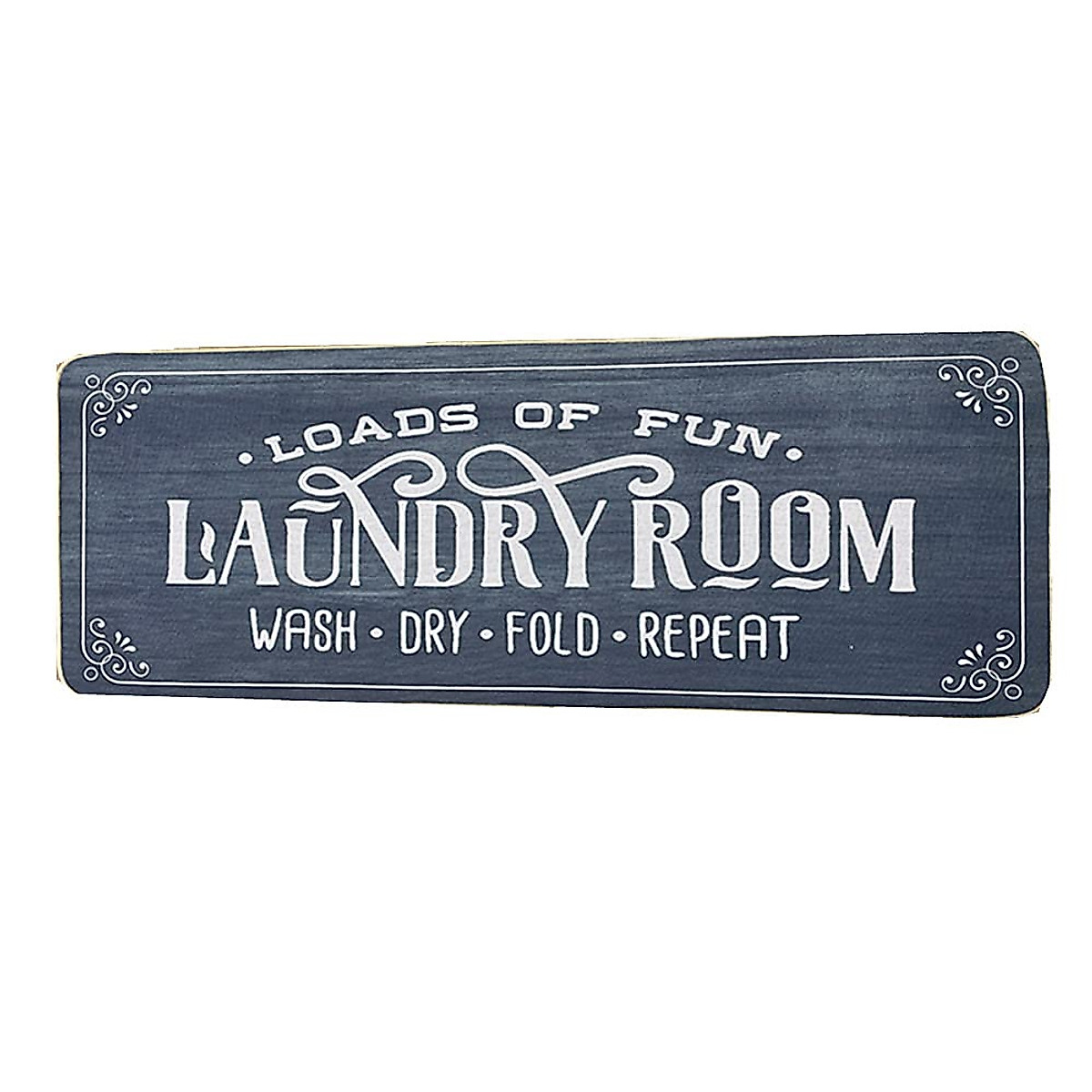 Poowe Farmhouse Laundry Room Rugs Runner and Mats,Non Slip Waterproof Laundry Mats Kitchen Floor Carpet Durable Cushioned Natural Rubber Area Rug for Laundry Room Kitchen Bathroom