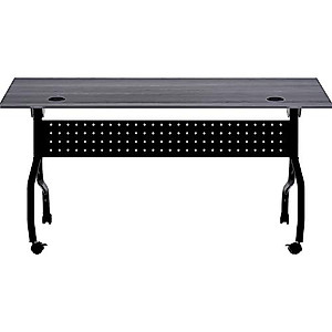 LLR59487 - Lorell Charcoal Flip Top Training Table