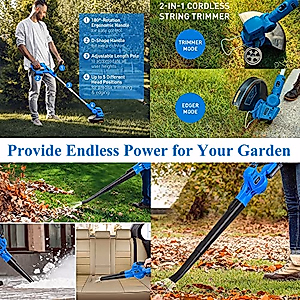 WISETOOL 2000mAh 20V Replacement Battery,20V MAX Lithium Ion Rechargeable Battery with Real-time Capacity Indicator,2000MAH Battery Pack,Only Compatible 20V Cordless Tools