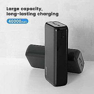 YOOSANG 40000mAh Power Bank, 22.5W Portable Charger, 40000mAh Battery Pack with High-Speed PowerIQ Charging Technology and USB-C for iPhone, Samsung Galaxy, and More