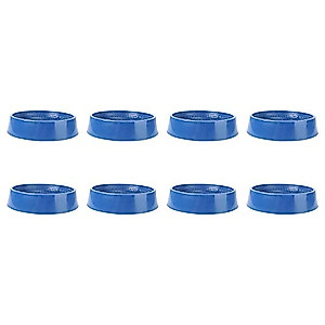 POPETPOP 8pcs Plastic Bird Nest-Bird Nesting Bowls Pigeon Nest Bowl Breeding Hatching Nest for Pigeons, Quails, and Small Birds
