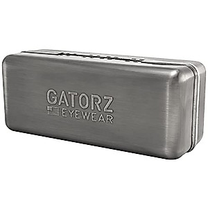 Gatorz Eyewear MILSPEC Ballistic ANSI Z87.1 Specter Gunmetal Cerakote Frame, Smoke Lens