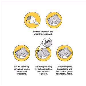 CurlCap Natural Hair Backless Cap – Satin Lined Baseball Hat for Women (Curls are Crowns)