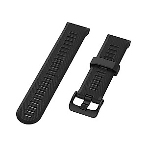 Band for Garmin Forerunner 945, Soft Silicone Replacement Watch Band Strap for Garmin Forerunner 945 / Forerunner 935 Smart Watch (No Tracker) 10 Pcs
