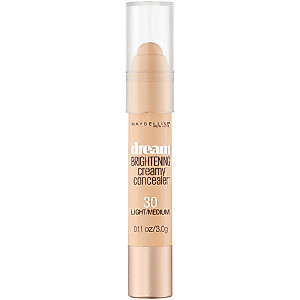 Maybelline Dream Brightening Creamy Concealer, Light/Medium, 0.11 oz.