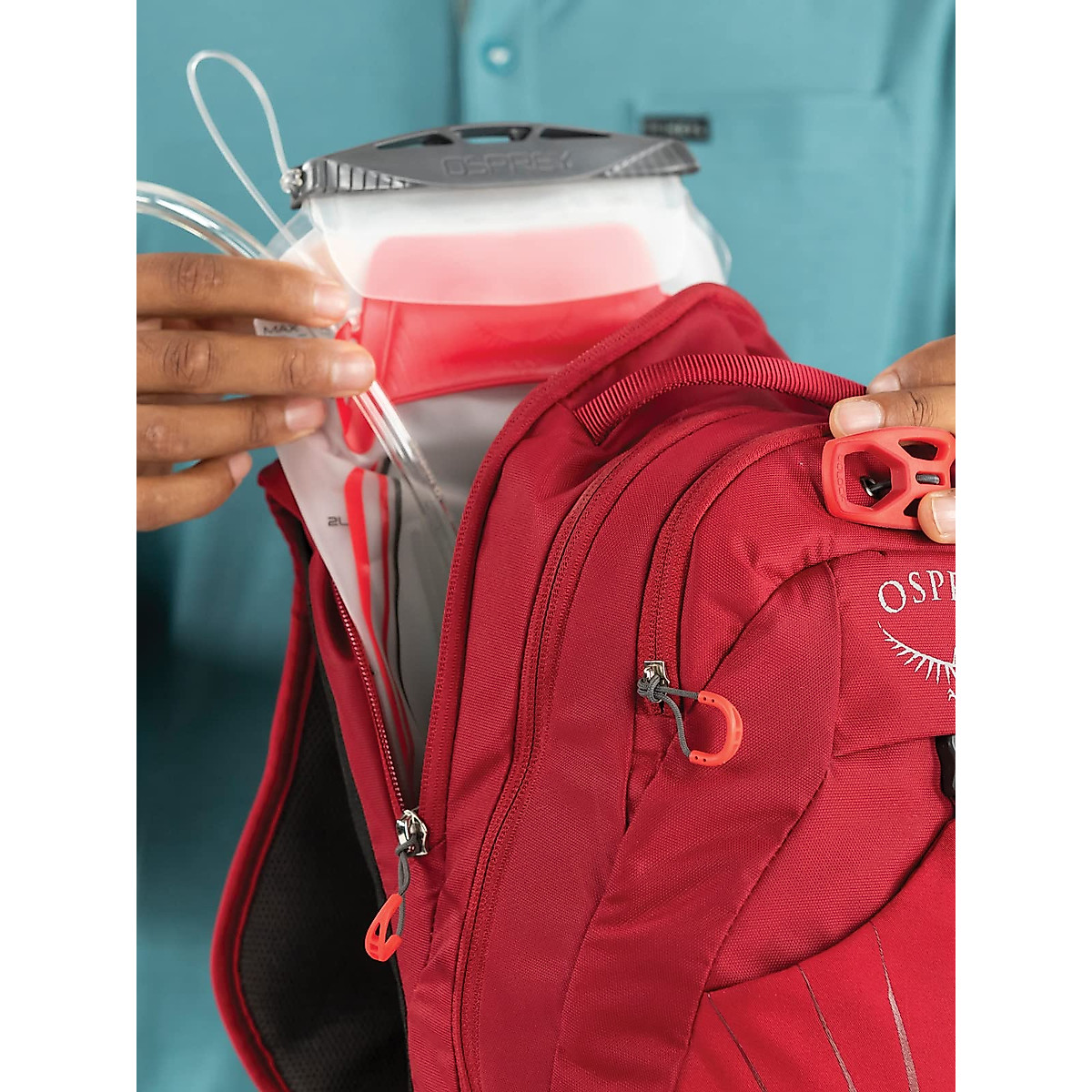 Osprey Raptor 14 Men's Bike Hydration Backpack , Cedar Green