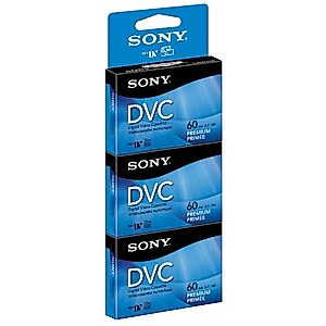Sony DVM60PRR/3 60-Minute DVC Tape Hang Tab