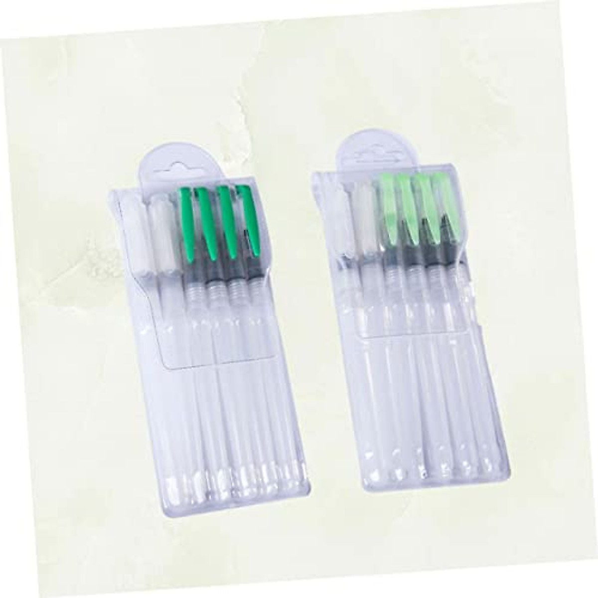 MAGICLULU 2 Set/12pcs Art & Craft Project Back to Art Supplies Classroom Drawing Supplies Water Color Brush Pens Water Soluble Colored Pencils Water Coloring Brush Pen Lettering Set