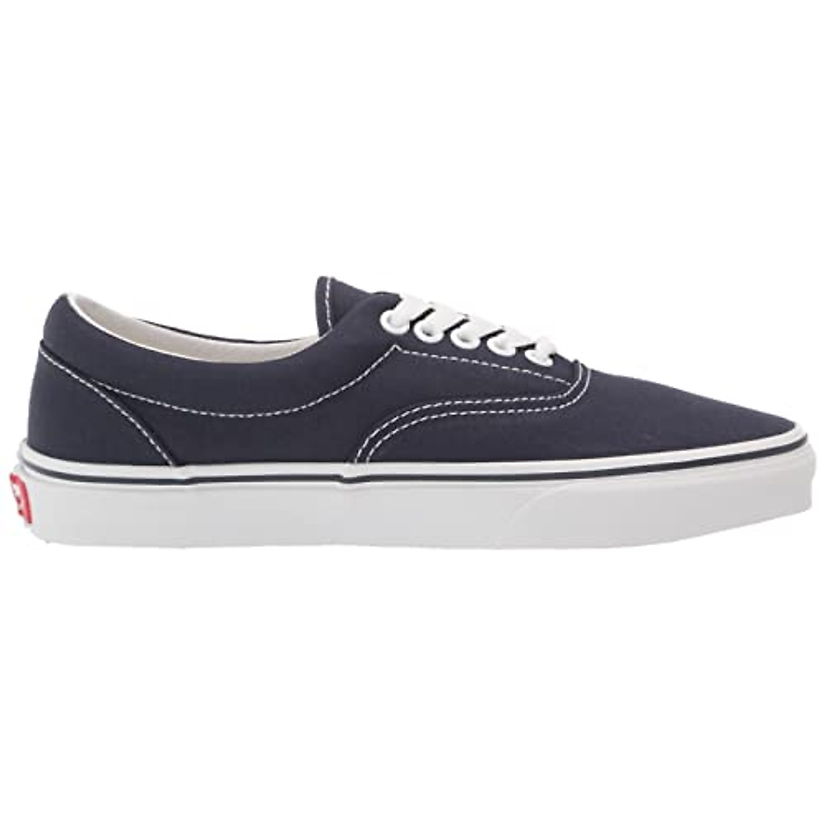 Vans VEWZNVY Unisex Era Canvas Skate Shoes,Navy,7 B(M) US Women / 5.5 D(M) US Men
