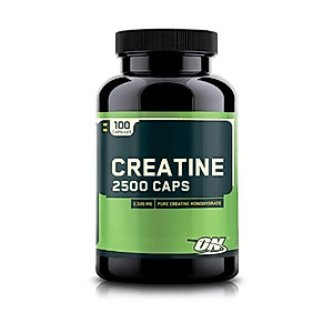 Optimum Nutrition Creatine 2500mg, 100 Capsules (Pack of 2)