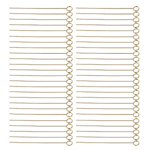 JUOPZKENN 50pcs Floral Picks Clips Reusable Golden Metal Wire Floral Place Card Holder 6in Photo Memo Holder Pick for Wedding Engagement(Round)