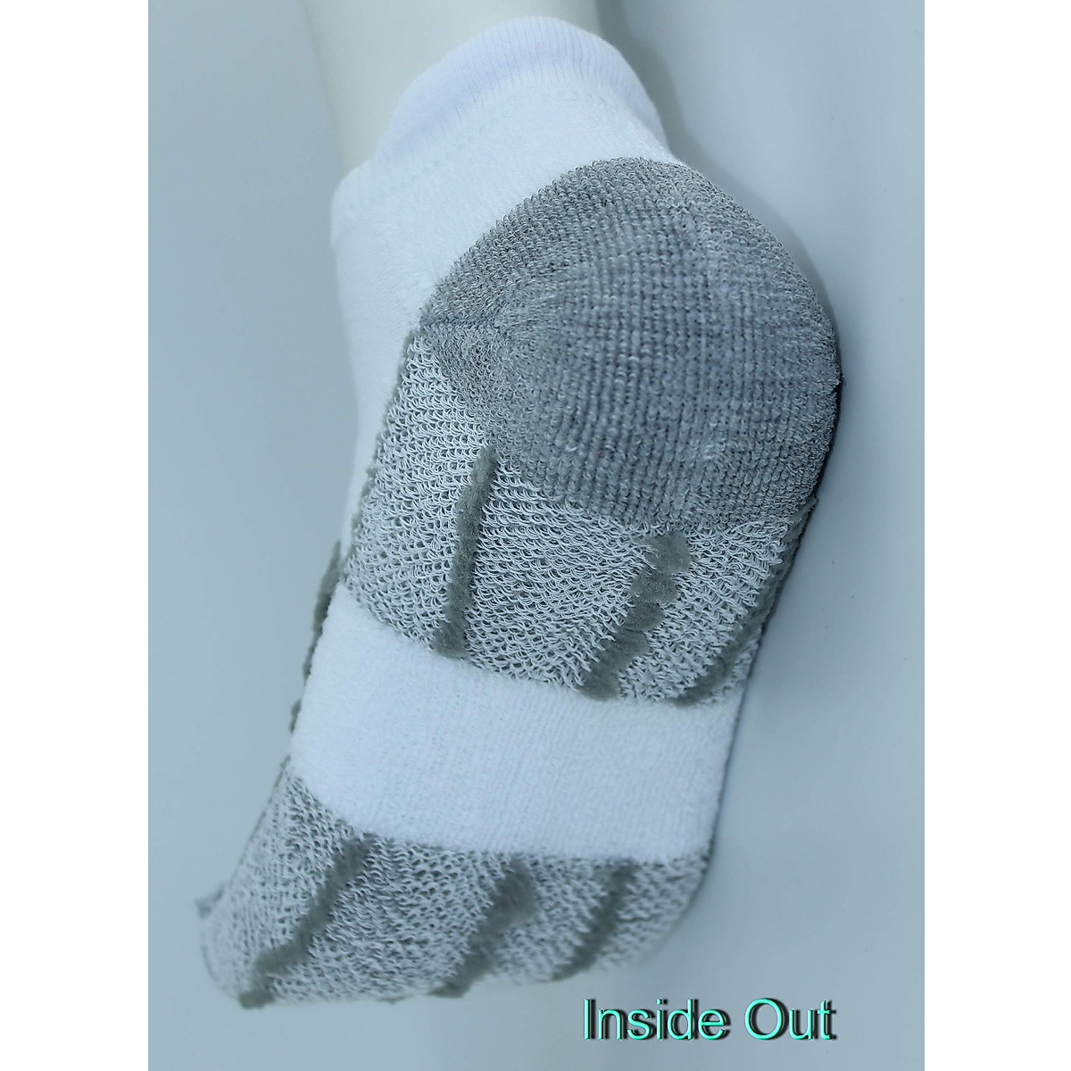 rifix Womens Ankle Running Socks,Cotton Low Cut Athletic Socks,No Show Sports Socks(6p Mix-color2)