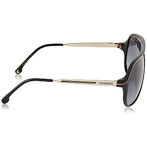 Carrera Unisex Sunglass Style Safari65/N Rectangular, Black/Grey Shaded, 62mm, 15mm