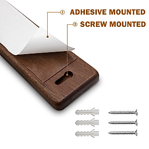 HOSHANHO Magnetic Knife Strips for Wall & Refrigerator 16 Inch + HOSHANHO Kitchen Knife in Japanese Steel