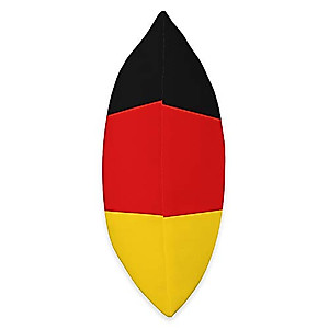 Miftees Country Flag Gifts German Germany Flag Throw Pillow, 18x18, Multicolor