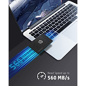 HP S750 1TB SATA III 2.5 Inch PC SSD, 6 Gb/s, 3D NAND Internal Solid State Hard Drive Up to 560 MB/s - 16L54AA#ABA