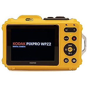 KODAK PIXPRO WPZ2 Rugged Waterproof Digital Camera 16MP 4X Optical Zoom 2.7" LCD Full HD Video, Yellow