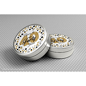 Cheers to 40 Years Party Sticker Labels, 40 2" Party Circle Stickers by AmandaCreation, Great for Party Favors, Envelope Seals & Goodie Bags