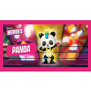 UBI Heroes Series 2 Chibi JD Panda Figurine