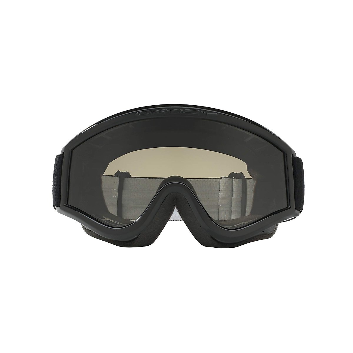 Oakley L-Frame with Clear Lens included MX Goggles,L Frame Frame/Grey & Clear AF Lens,one size