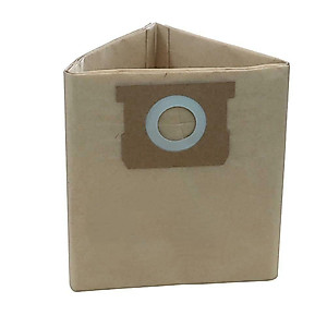 Pack 6 Vacuum Bags For Porter-Cable and Stanley 4 Gallon 5 Gal Shop Vac, Replacement Parts AT25-1238 Accessories Kit 25-1238