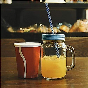 25 Pieces Reusable Plastic Straws. BPA-Free, 9 Inch Long Drinking Transparent Straws Fit for Mason Jar, Yeti Tumbler, Cleaning Brush Included