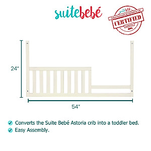 Suite Bebe Astoria Toddler Guard Rail Buttercream