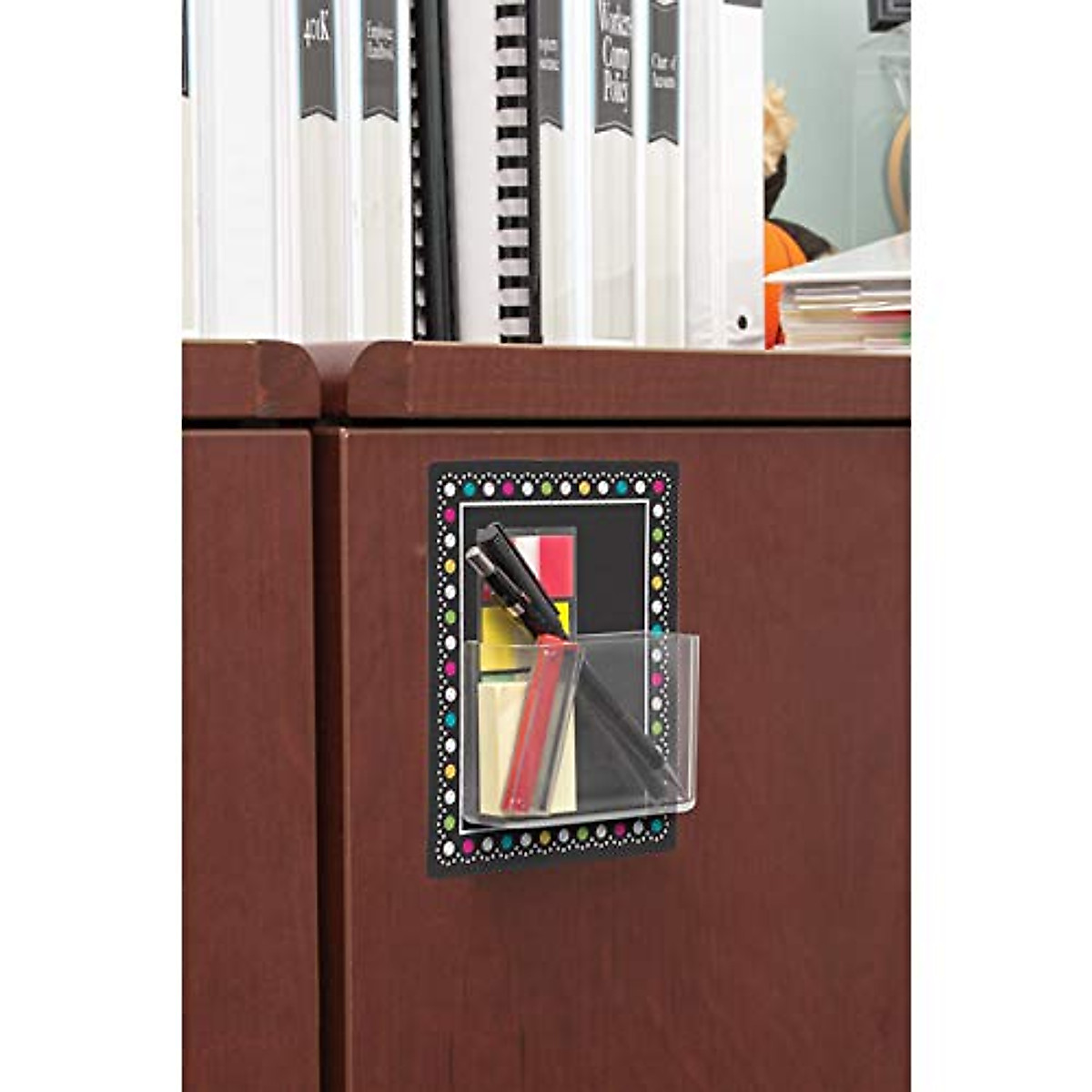 Teacher Created Resources 77377 Clingy Thingies Storage Pocket Chalkboard Brights