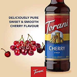 Torani Syrup, Cherry, 25.4 Ounce (Pack of 1)