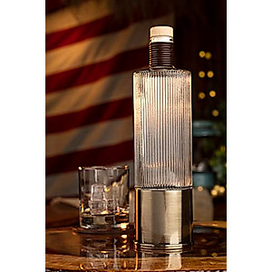 12 Gauge Patriotic Whiskey Decanter for Liquor Scotch Bourbon