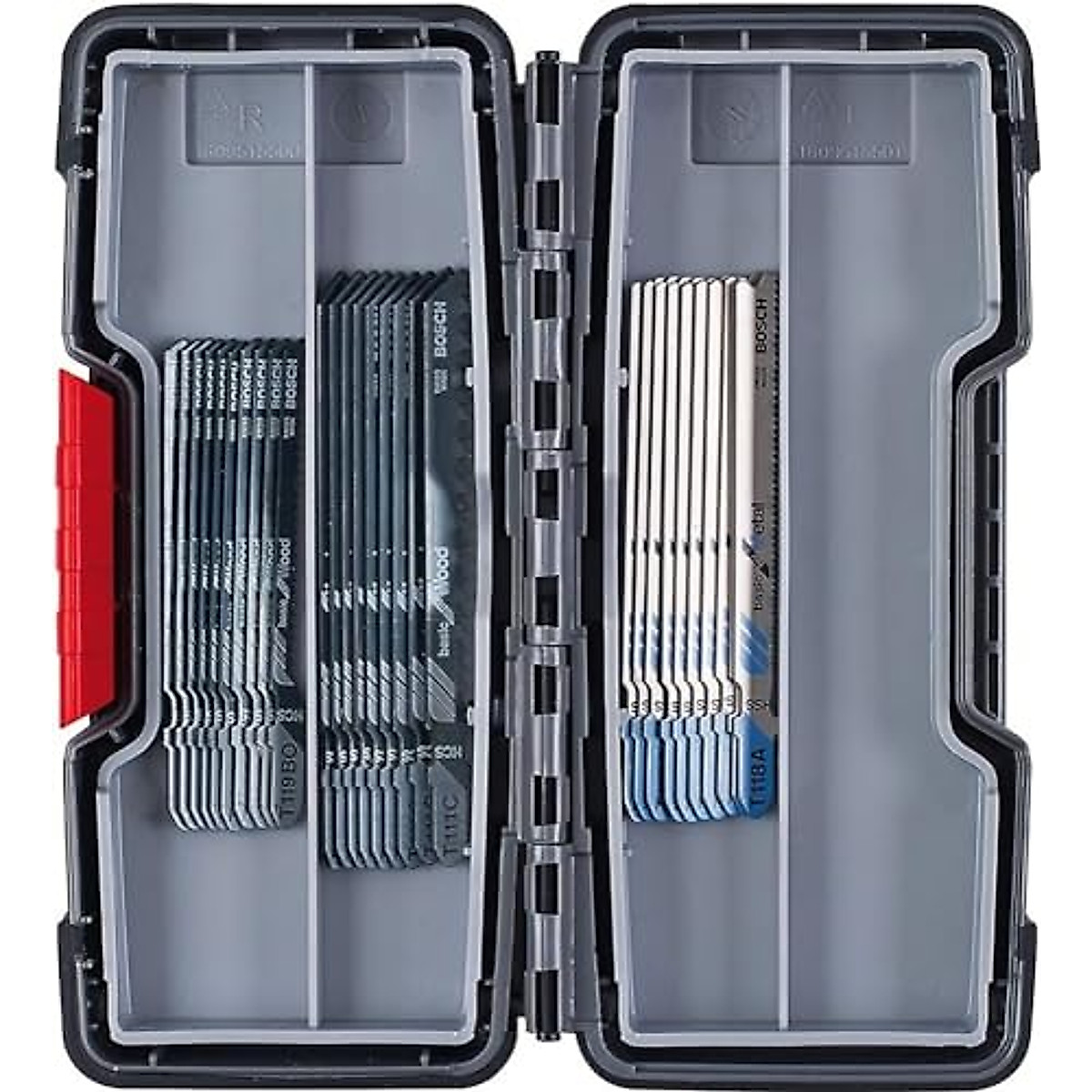 Bosch 2607010903 Jigsaw Blade-Set "Tough Box" with Single Lug Shank 30 Pcs