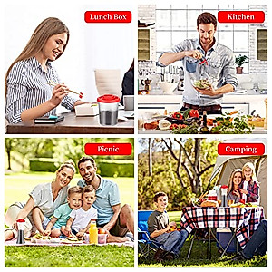 4 Pieces Salt and Pepper Shaker Set Hourglass Picnic Salt and Pepper Shakers Plastic Airtight Spice Jar Dispenser Moisture Proof Salt and Pepper Shakers with Lids for Camping Outdoors Kitchen Lunch