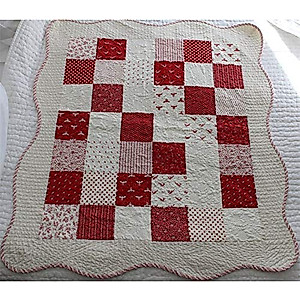 PLANTIONAL Natural Cotton Batting for Quilts: 47-Inch x 59-Inch Light Weight Purely Natural All Season Quilt Batting for Quilts, Craft and Wearable Arts