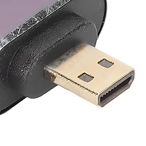 VINGVO Micro HD to HD Converter, Aluminum Alloy Female HD to Micro HD Adapter, Wide Applicability, Support 8K for Computers for Monitors