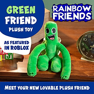 UCC Distributing Rainbow Friends Red Friend Scientist, 8" Stuffed Animal Plush Toy