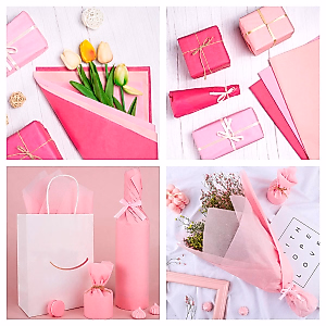 60 Sheets Gift Tissue Paper Bulk,20" x 26" Tissue Paper for Gift Bags, Wrapping,DIY and Crafts Gift Wrapping Tissue Paper for Holiday Birthday Party Wedding Wrap (Multicolor)