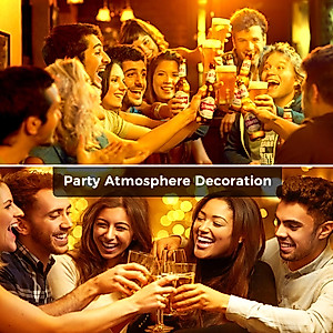 LED Par38 Flood Orange Light Bulb - 150W Equivalent Halloween Flood Lighting, 15W E26 Base Orange LED Lights, for Halloween Party Decoration, Porch, Home Lighting, Holiday Lighting Outdoor, 2 Pack