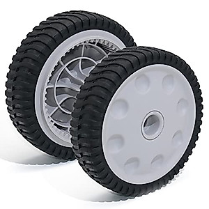 CheeMuii 734-04018 Lawn Mower Front Drive Wheel MTD Troy Bilt TB240 734-04018B 12AV569Q597 734-04018A Pack of 2
